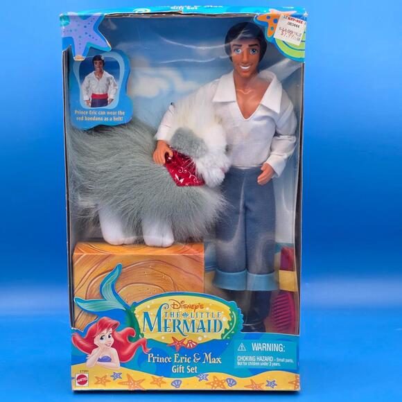 Disney | Toys | Vintage New Disney The Little Mermaid Prince Eric Max ...